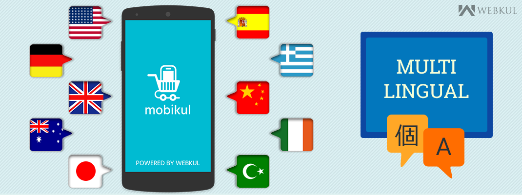 Multilingual Magento Mobile App Mobikul