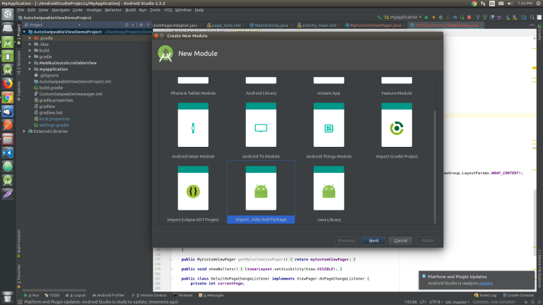 How To Manually Include External Aar File Mobikul