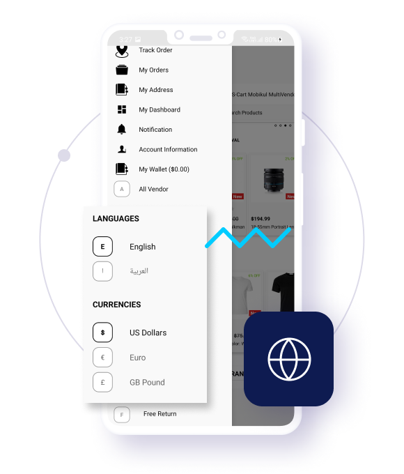 CS-Cart Multi-Vendor Mobile Native App Builder | Android & iOS - Mobikul