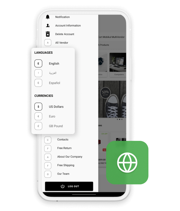 CS-Cart Multi-Vendor Mobile Native App Builder | Android & iOS - Mobikul