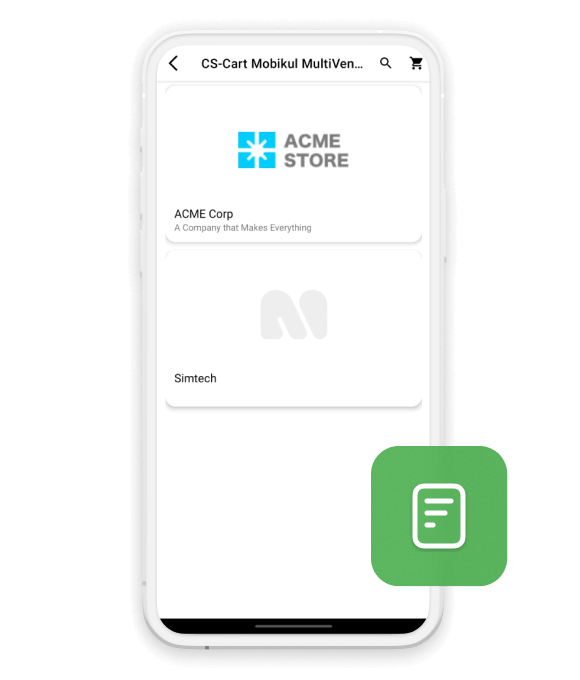 CS-Cart Multi-Vendor Mobile Native App Builder | Android & iOS - Mobikul