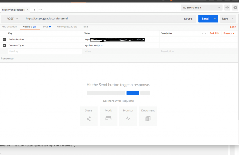 Send Push Notification Via Firebase By Postman Mobikul