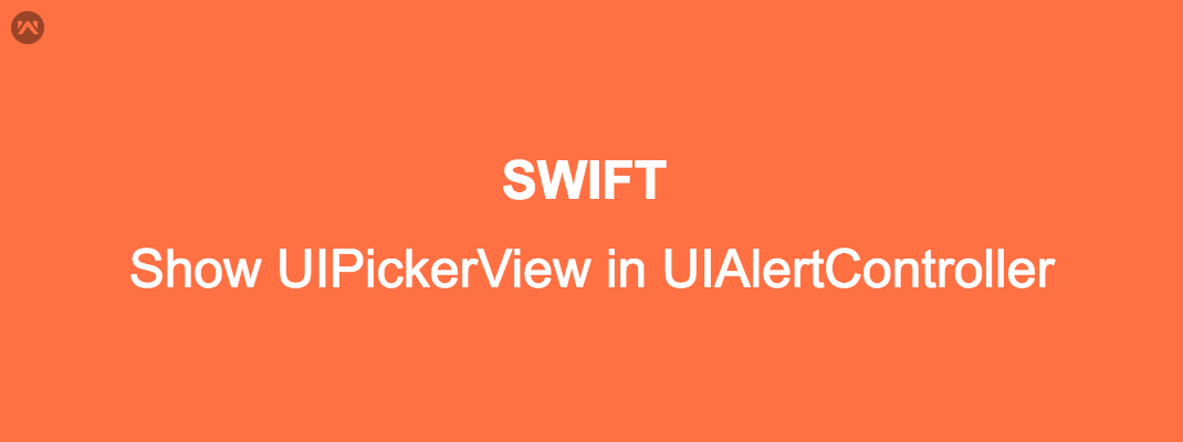 Show UIPickerView in UIAlertController - Mobikul
