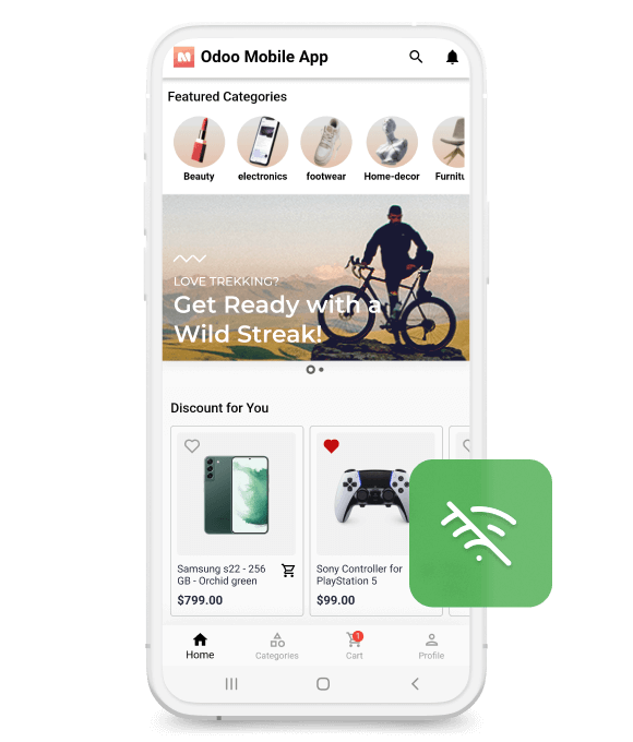 Odoo Mobikul Mobile App Builder | Native Android iOS Ecommerce App Odoo Mobikul Mobile App Builder | Native Android iOS Ecommerce App