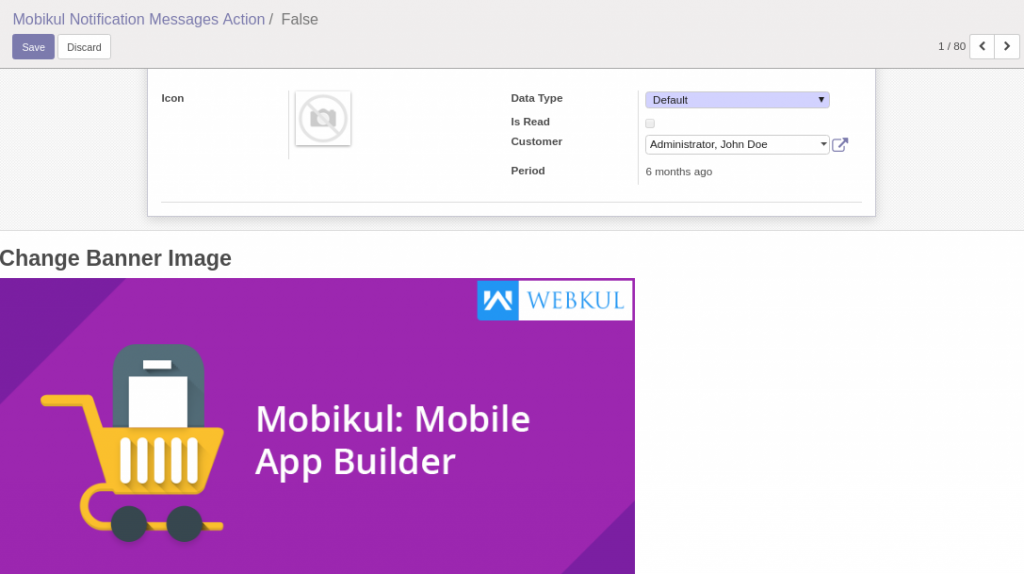 Mobikul App Configuration | Mobile App Builder for Odoo iOS Android