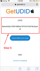 How to get UDID of iOS devices? - Mobikul