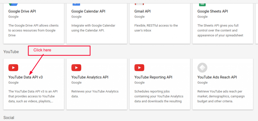How to get the Youtube api key - Mobikul