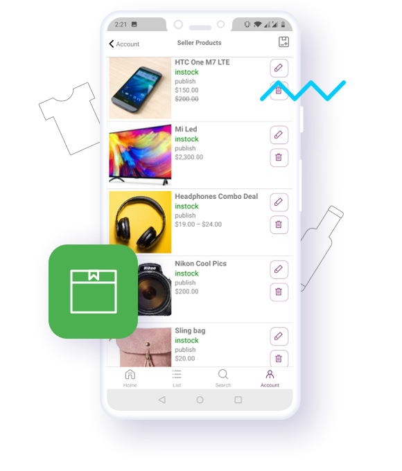 Multi Vendor App for WooCommerce|Android IOS Application Builder Multi Vendor App for WooCommerce|Android IOS Application Builder