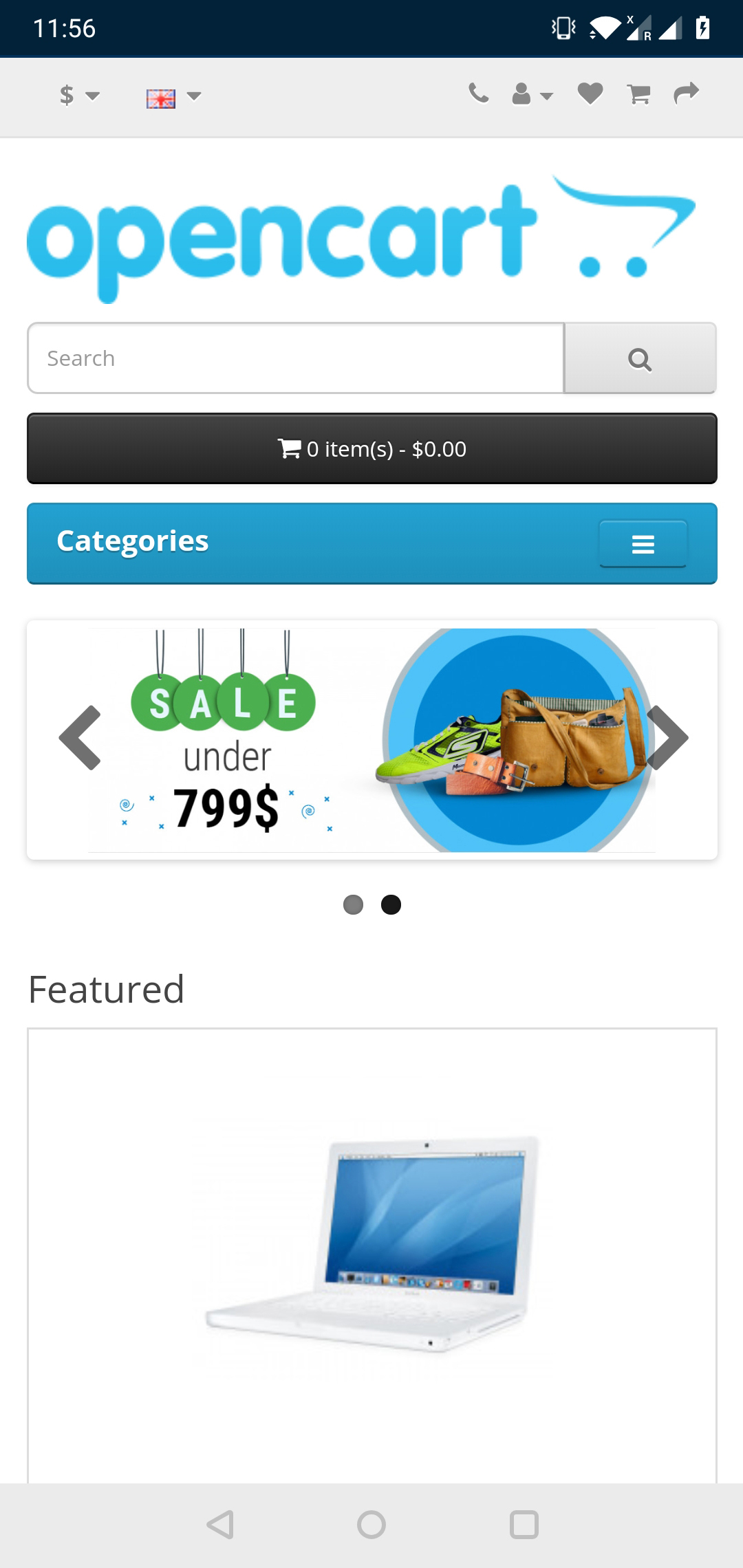 Readymade Opencart Mobile App | Open Source Android iOS Application Readymade Opencart Mobile App | Open Source Android iOS Application