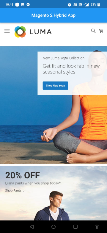 Magento 2 Mobile App | Andriod & iOS Application Development