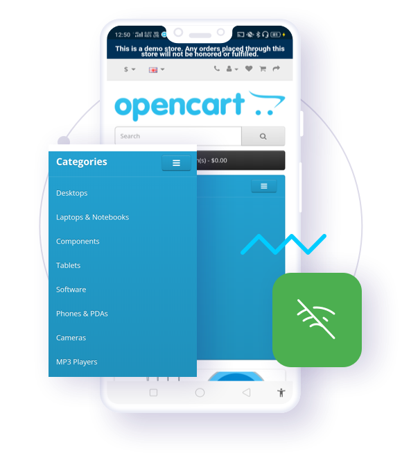 Ecommerce Hybrid Mobile App Android Ios Application