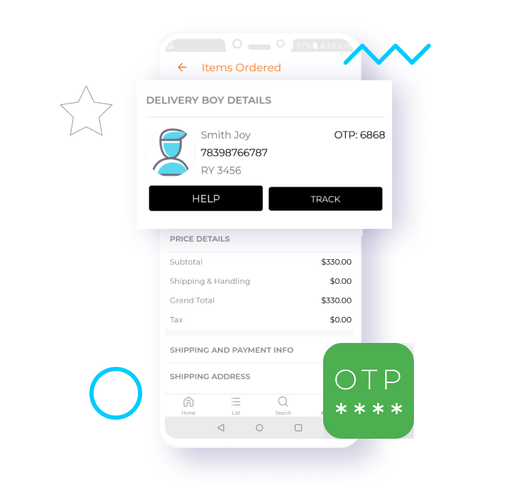 Delivery Boy app For eCommerce Marketplace | Food Ordering