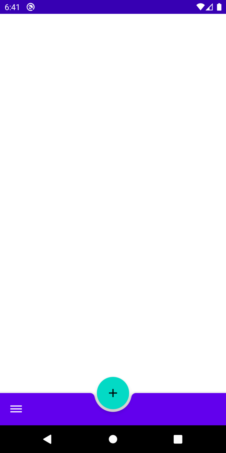 BottomAppBar with Floating action button in Android - Mobikul