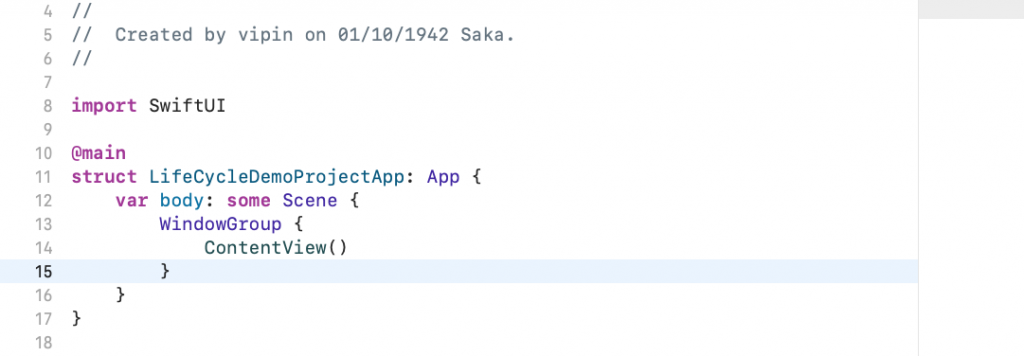 Application LifeCycle in SwiftUI in Xcode 12 - Mobikul