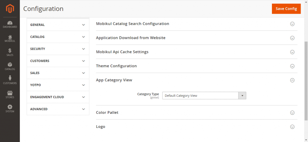 Mobikul Application Magento 2 Admin-End Configuration