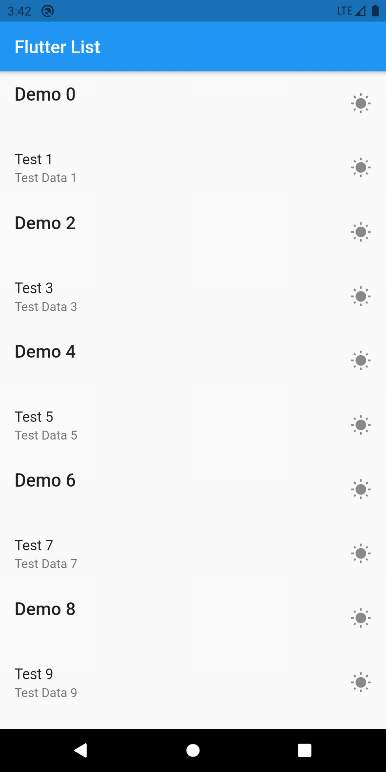 How to create a list in a flutter. - Mobikul