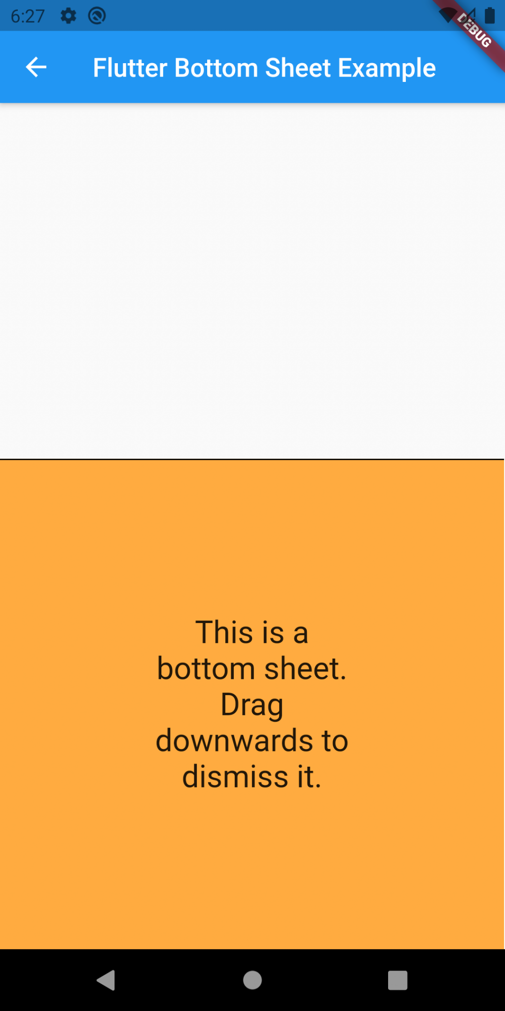 Bottomsheet in flutter, types of flutter,