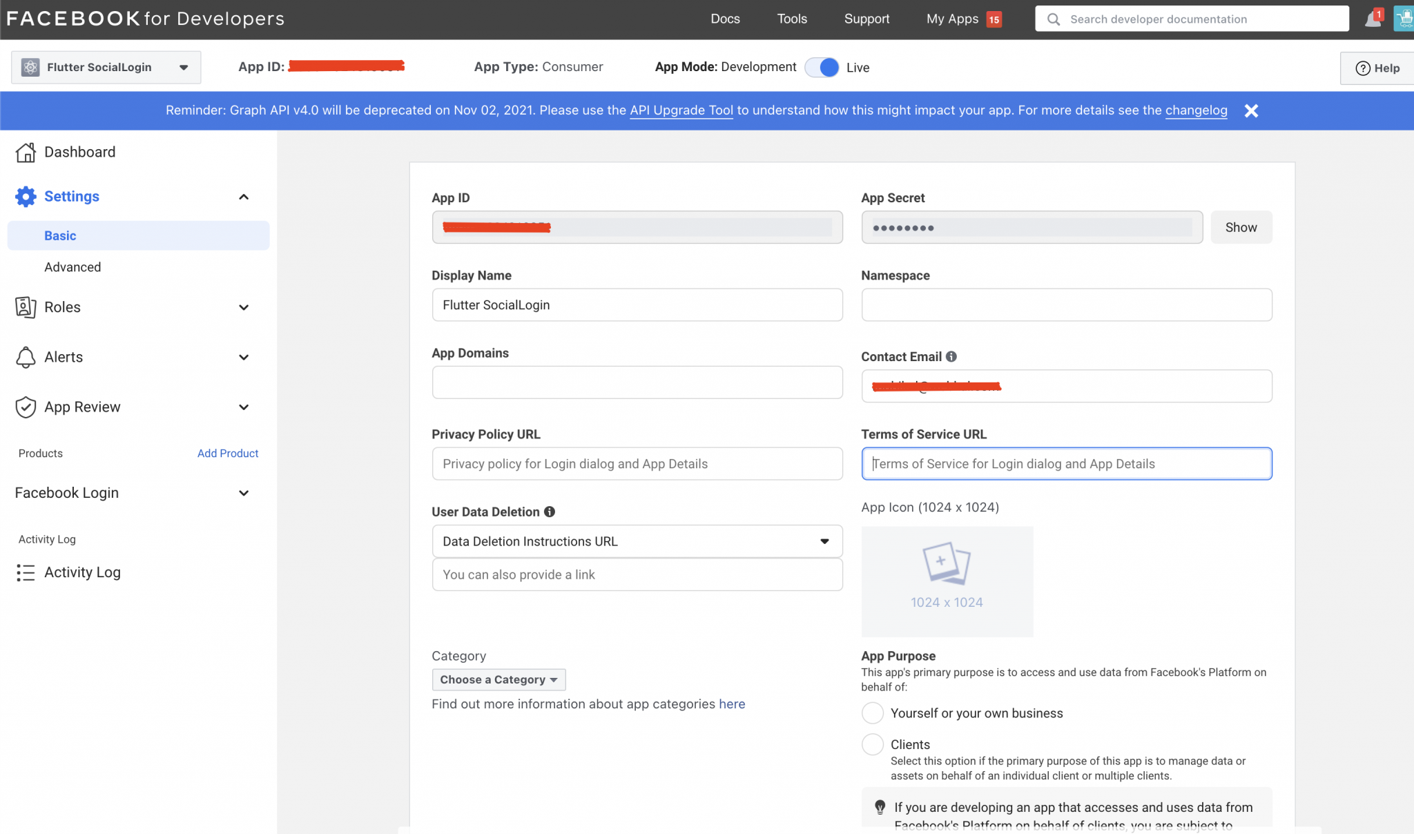 Facebook Sign in Flutter - Mobikul