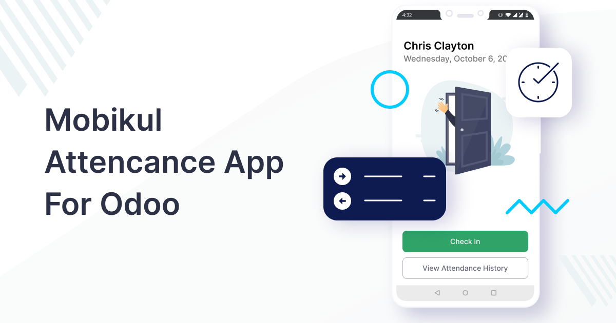 Odoo Employee Attendance Mobile App Native Android Ios Application