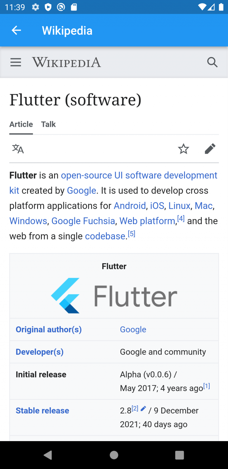 WebView In Flutter - Mobikul