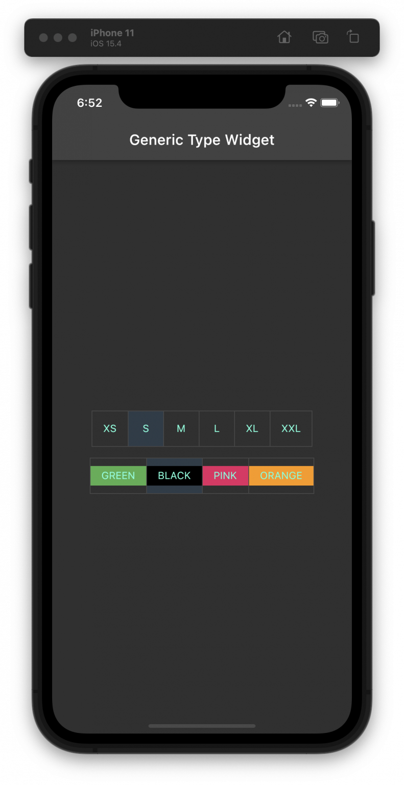 Generic Type Widget in Flutter - Mobikul