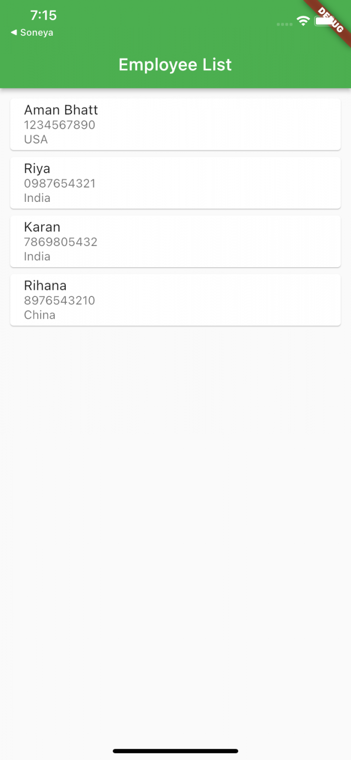 How To Delete The Row In List In Flutter - Mobikul