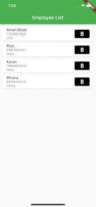 How To Delete The Row In List In Flutter - Mobikul