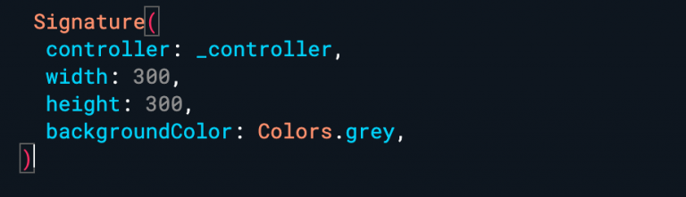 Digital Signature In Flutter - Mobikul