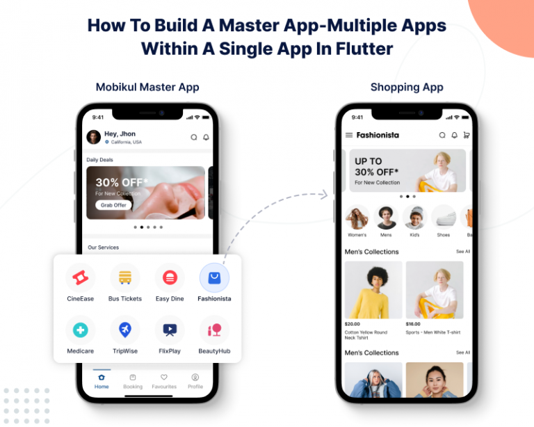 Master app in flutter