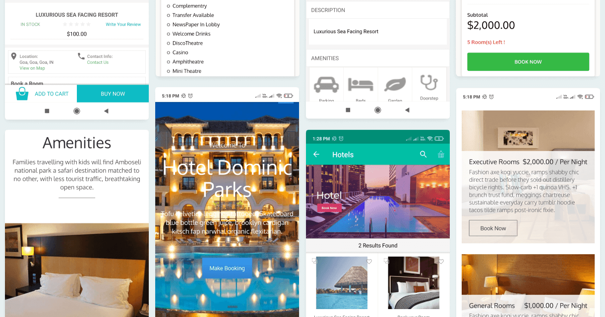 Mobile Application for Hotel Management Industry - Mobikul