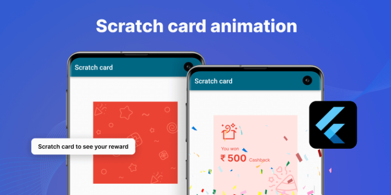 Scratch Card Animation in Flutter Scratch Card Animation in Flutter
